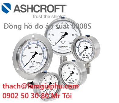 Đồng Hồ Đo Áp Suất Ashcroft 8008S - LGP Trading Co.Ltd